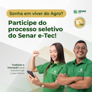 Senar goiás abre inscrições para cursos técnicos gratuitos em parceria ...